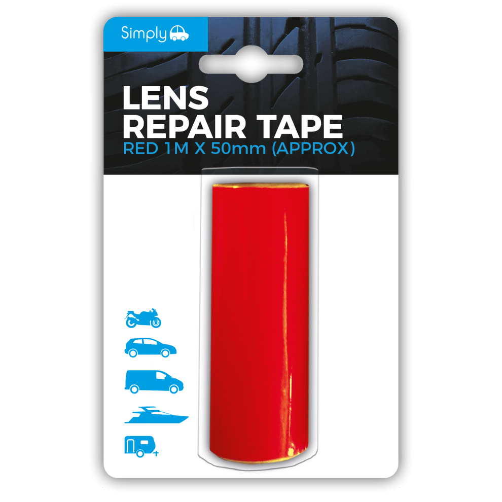 Red Lens Repair Tape – Autoparts Hamilton